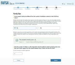 How to Answer FAFSA Student Household Information Questions - Family Size, Number in College ...
